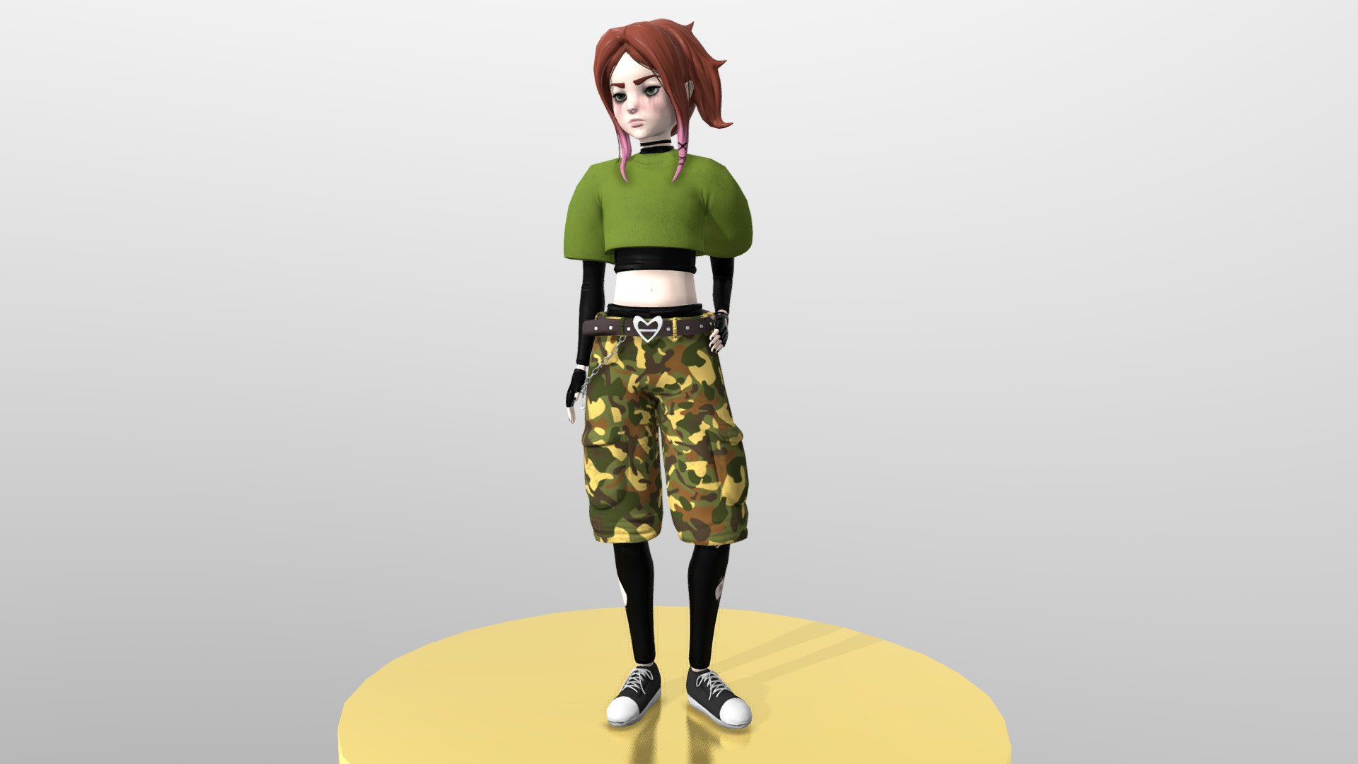 Evelyn - 3D Model - 3D model by CatarinaFerreira [b0eb236] - Sketchfab