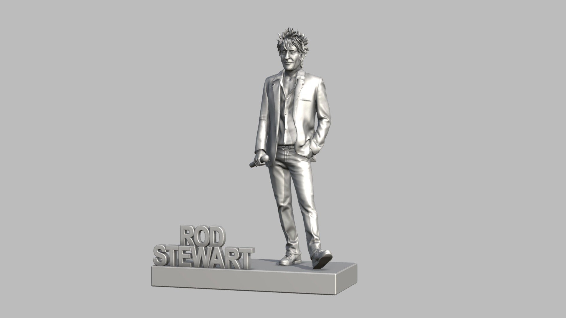 rod stewart 3d printing - Buy Royalty Free 3D model by ronnie_yonk ...
