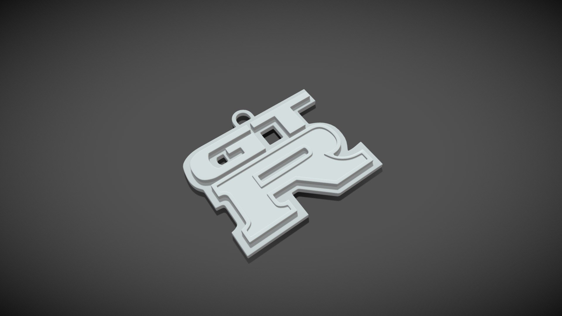 FREE GT-R Logo Keychain - Download Free 3D model by AlexSW [b0ec609 ...