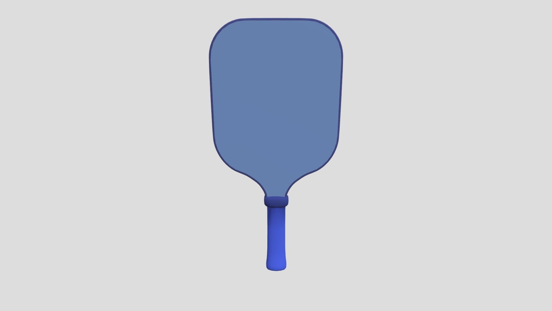 Pickleball generic paddle - 3D model by ale.guidara3d [b0edb2a] - Sketchfab