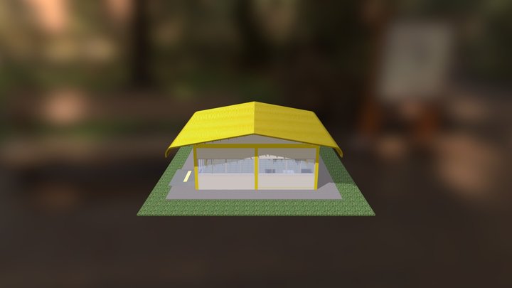 Quiosque 3D models - Sketchfab