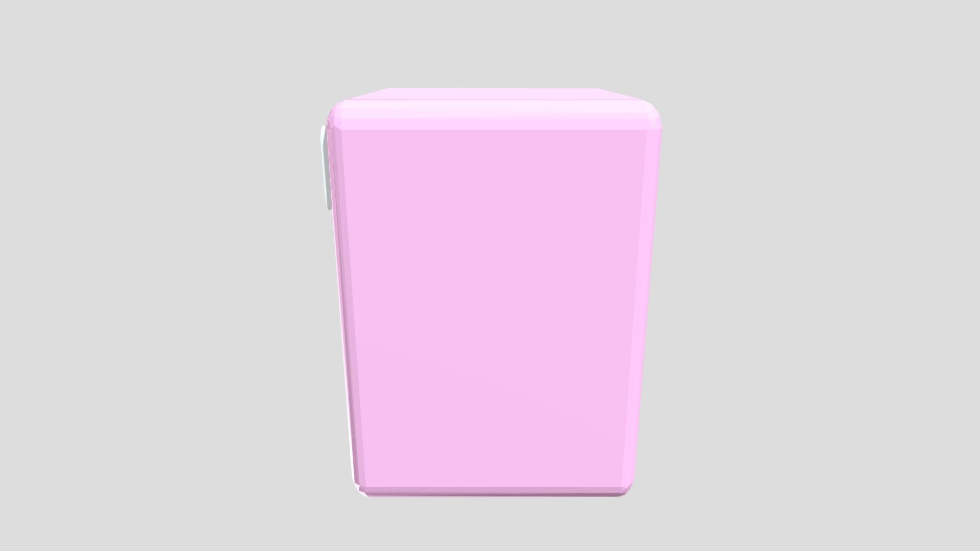 Low-poly fridge - 3D model by The_Z0nth [b0f13ad] - Sketchfab