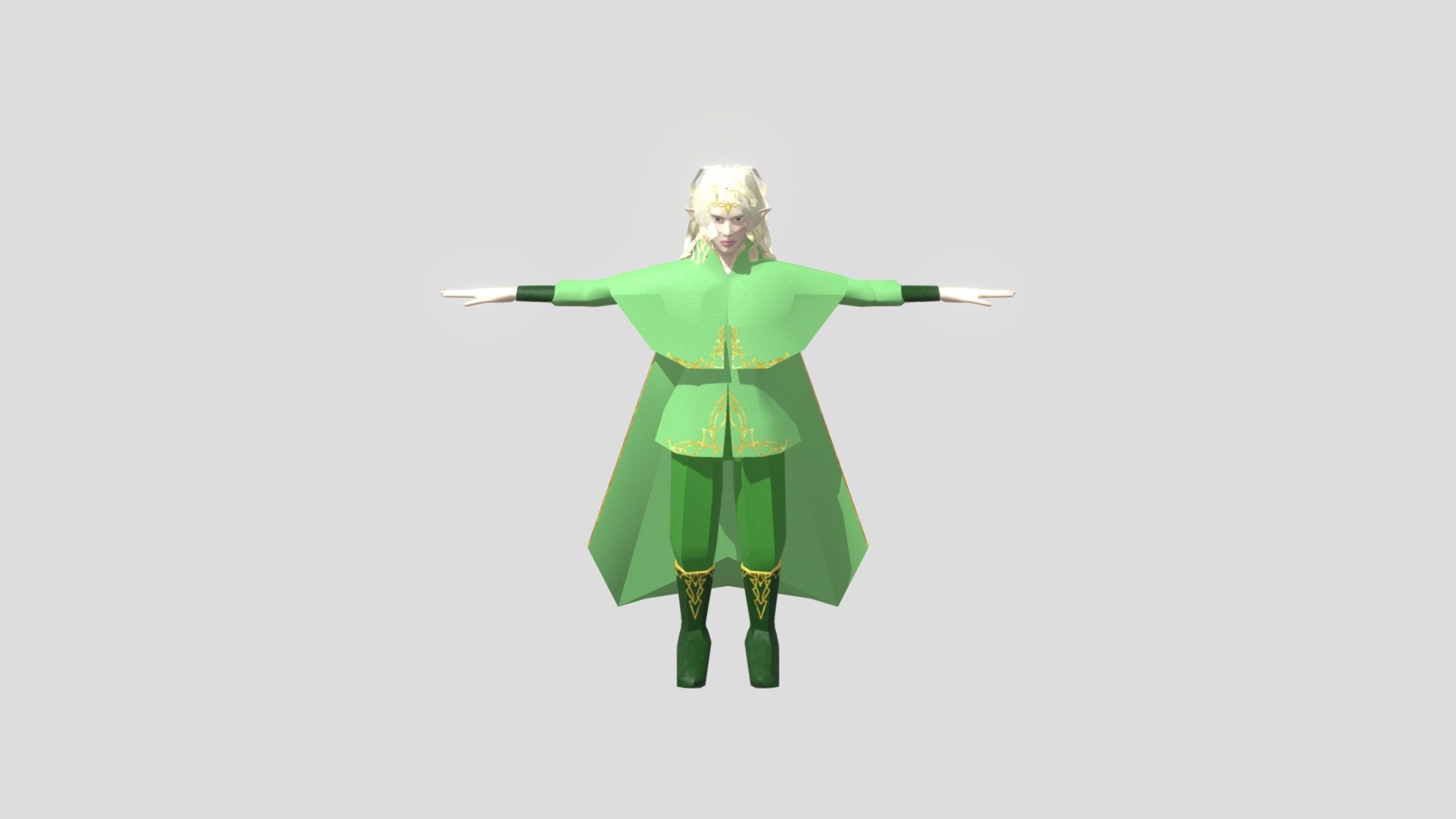 64022431 Elf Costume - 3D model by Pony007 [b0f2264] - Sketchfab