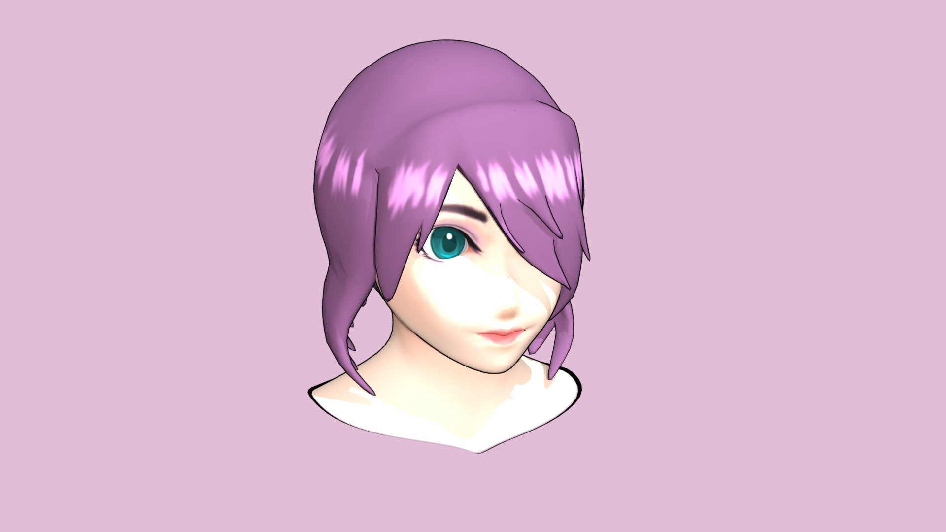 Violette - 3D model by Mub (@alfinmub) [b0f24e1] - Sketchfab