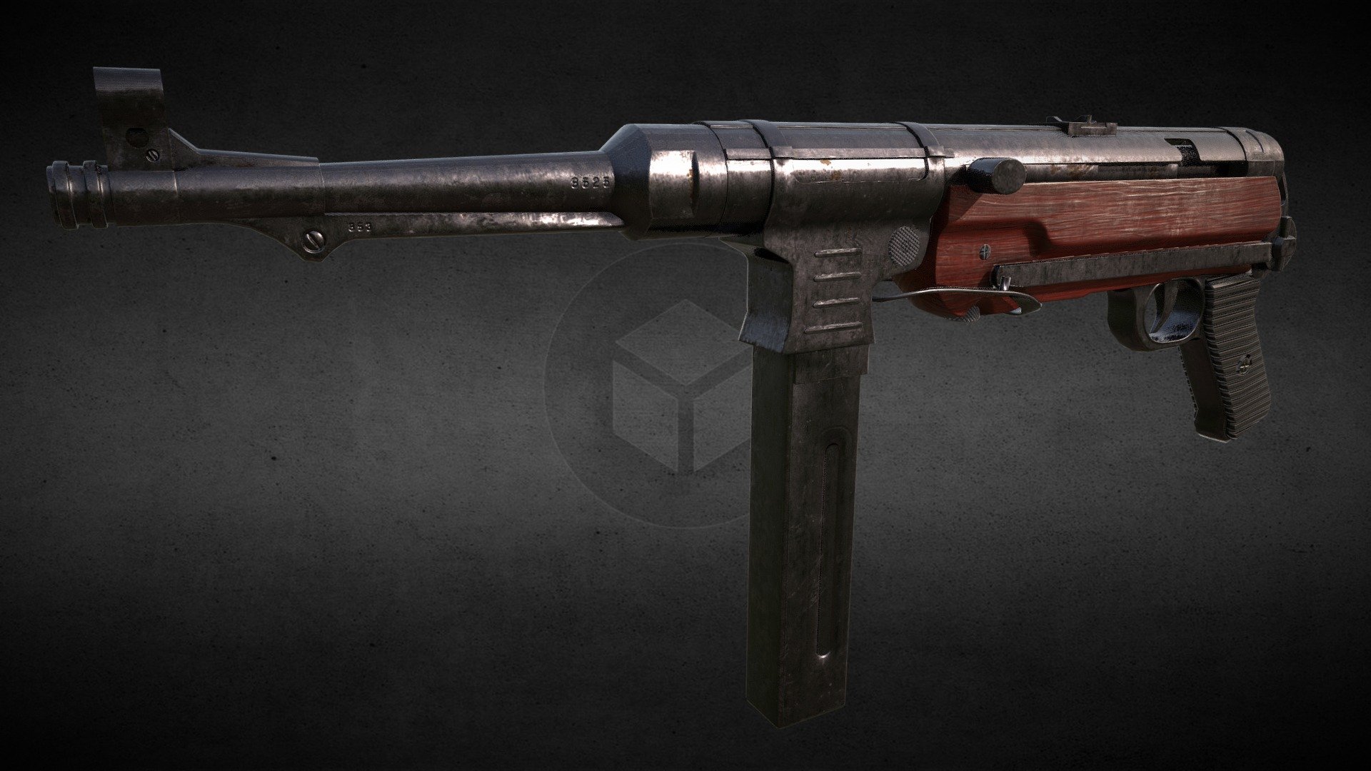 MP40 - 3D model by Patrick Faulkner (@PatrickF) [b0f36d3] - Sketchfab