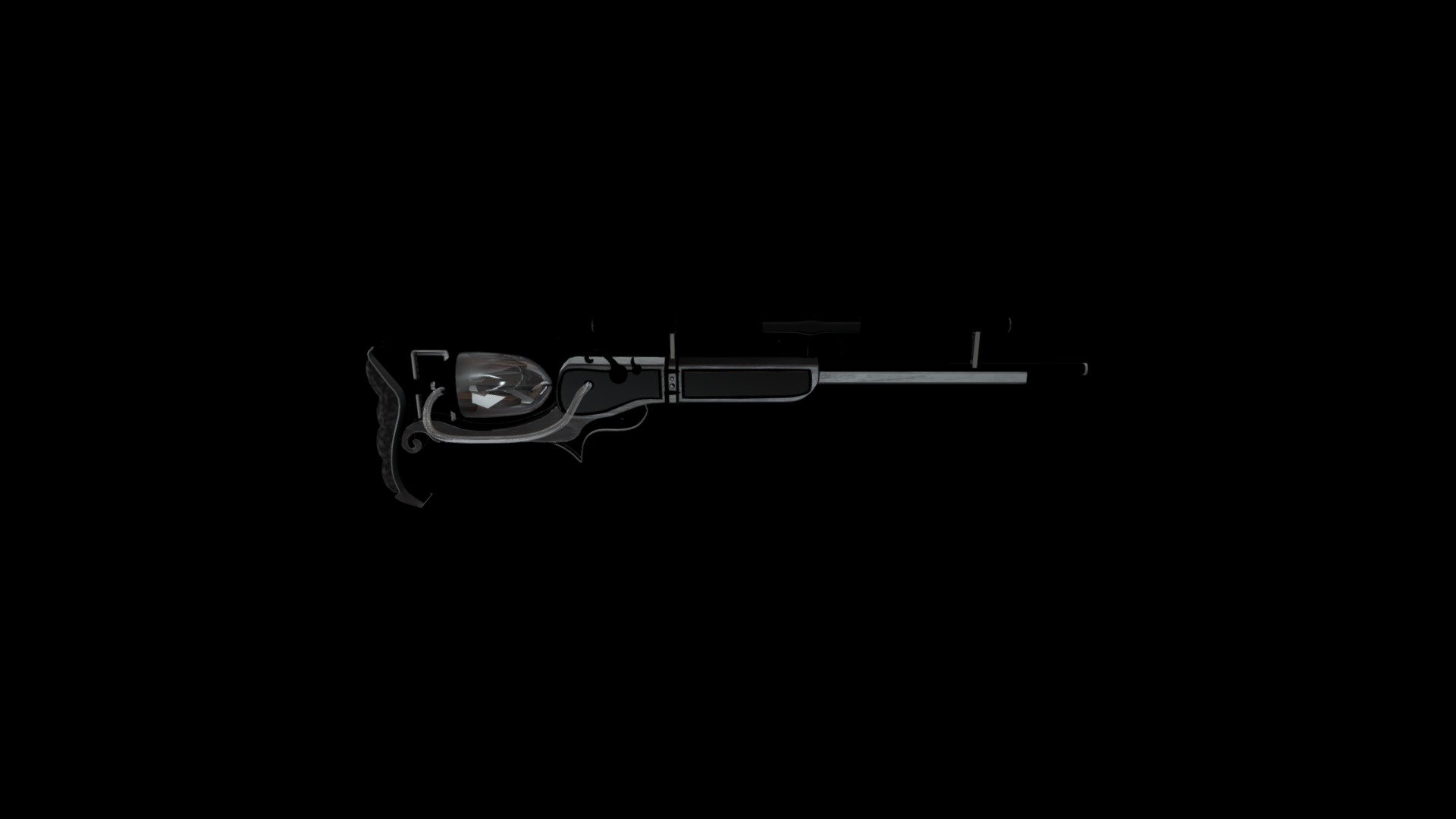 High Caliber Crystal Sniper Rifle - 3D model by Savannah Oellrich ...