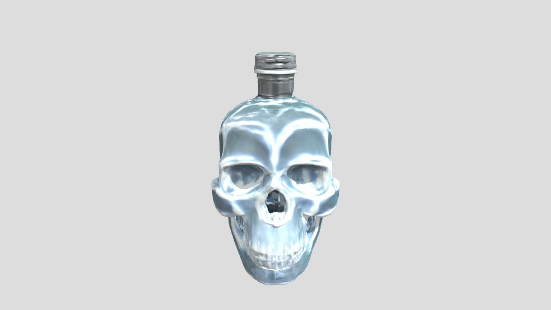 skull vodka bottle - 3D model by tonyjoseph0320 [b0f4b47] - Sketchfab