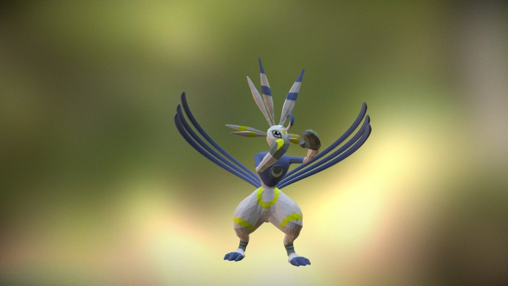 Lekismon - Idle & Jump - 3D model by idsamuel [b0f6e72] - Sketchfab