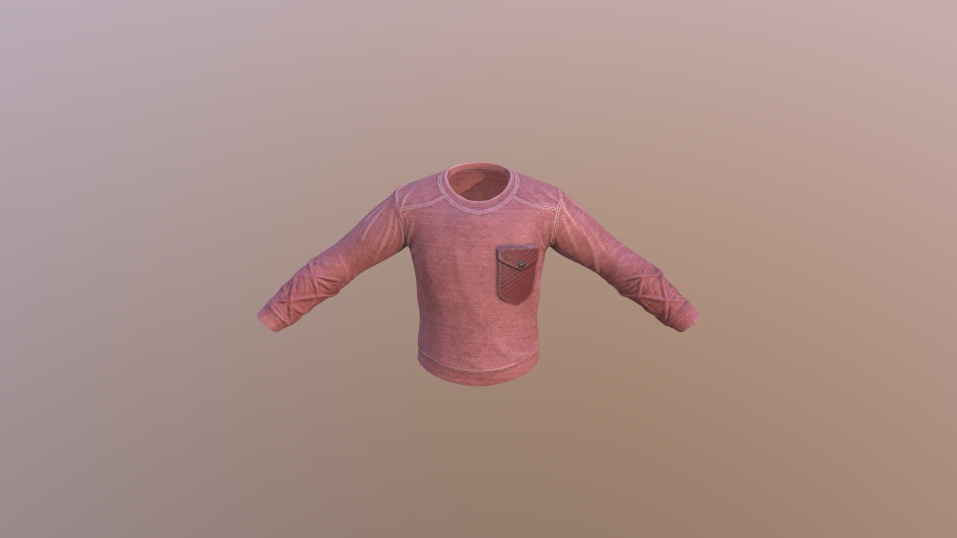 Long Sleeve Cloth Shirt - 3D model by WolvertonZoe [b0f7e64] - Sketchfab