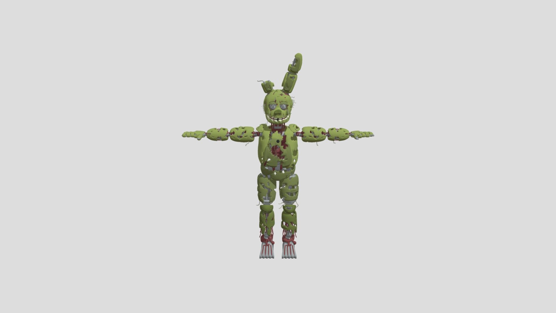 Springtrap - Download Free 3D model by Tyler686 [b0f8827] - Sketchfab