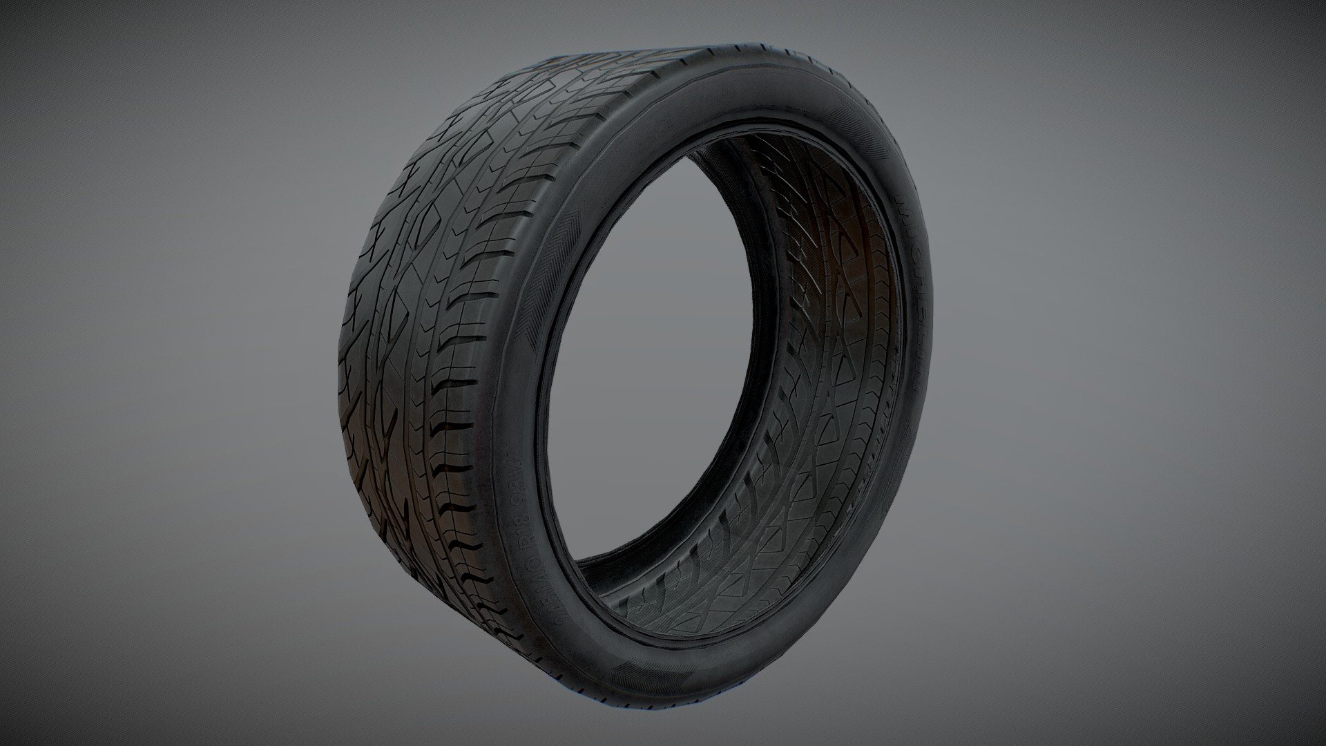 tire low poly - 3D model by bisewski [b0f9b6e] - Sketchfab