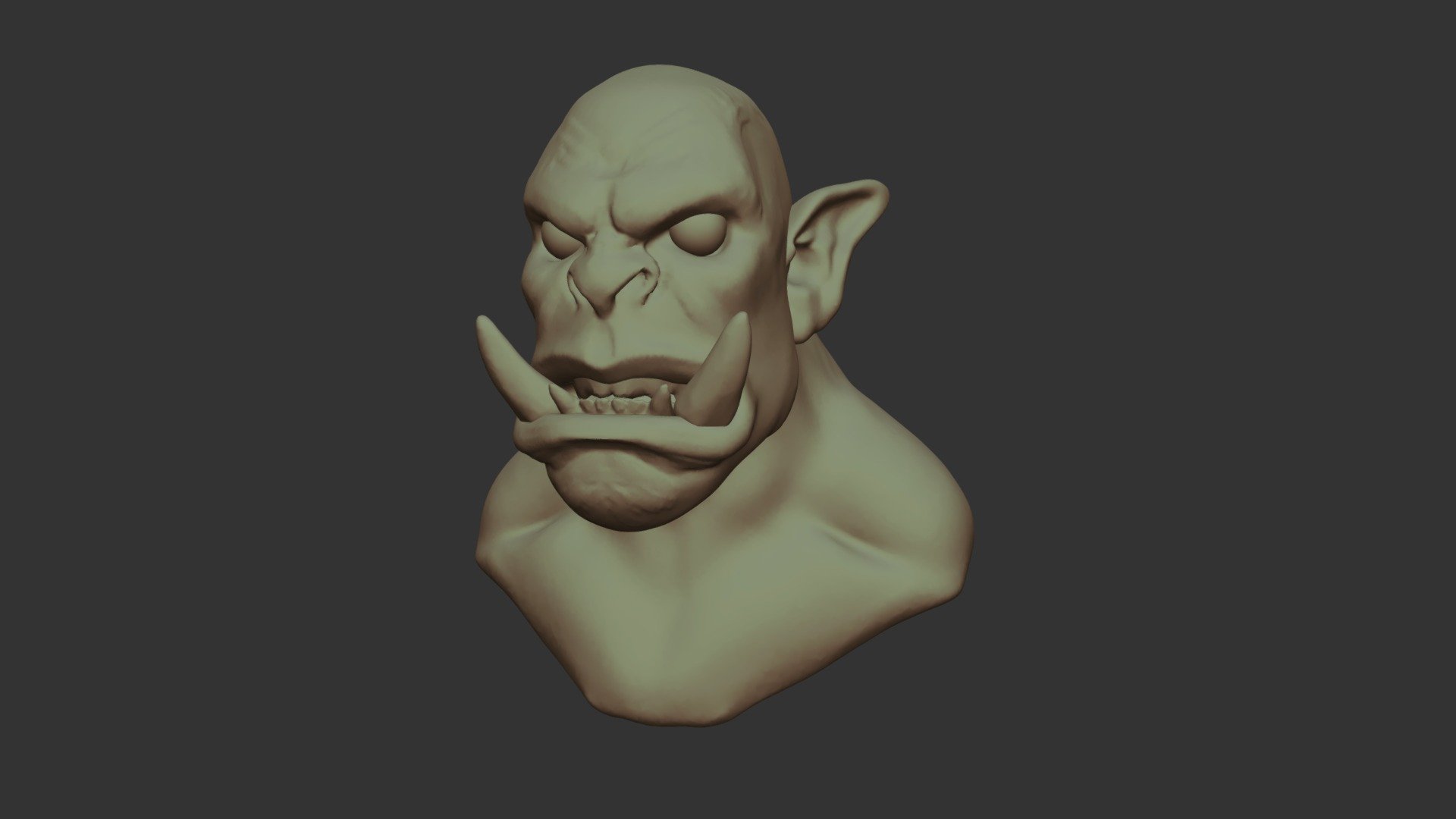Orc1 - 3D model by matkolbeckart [b0fa5bc] - Sketchfab