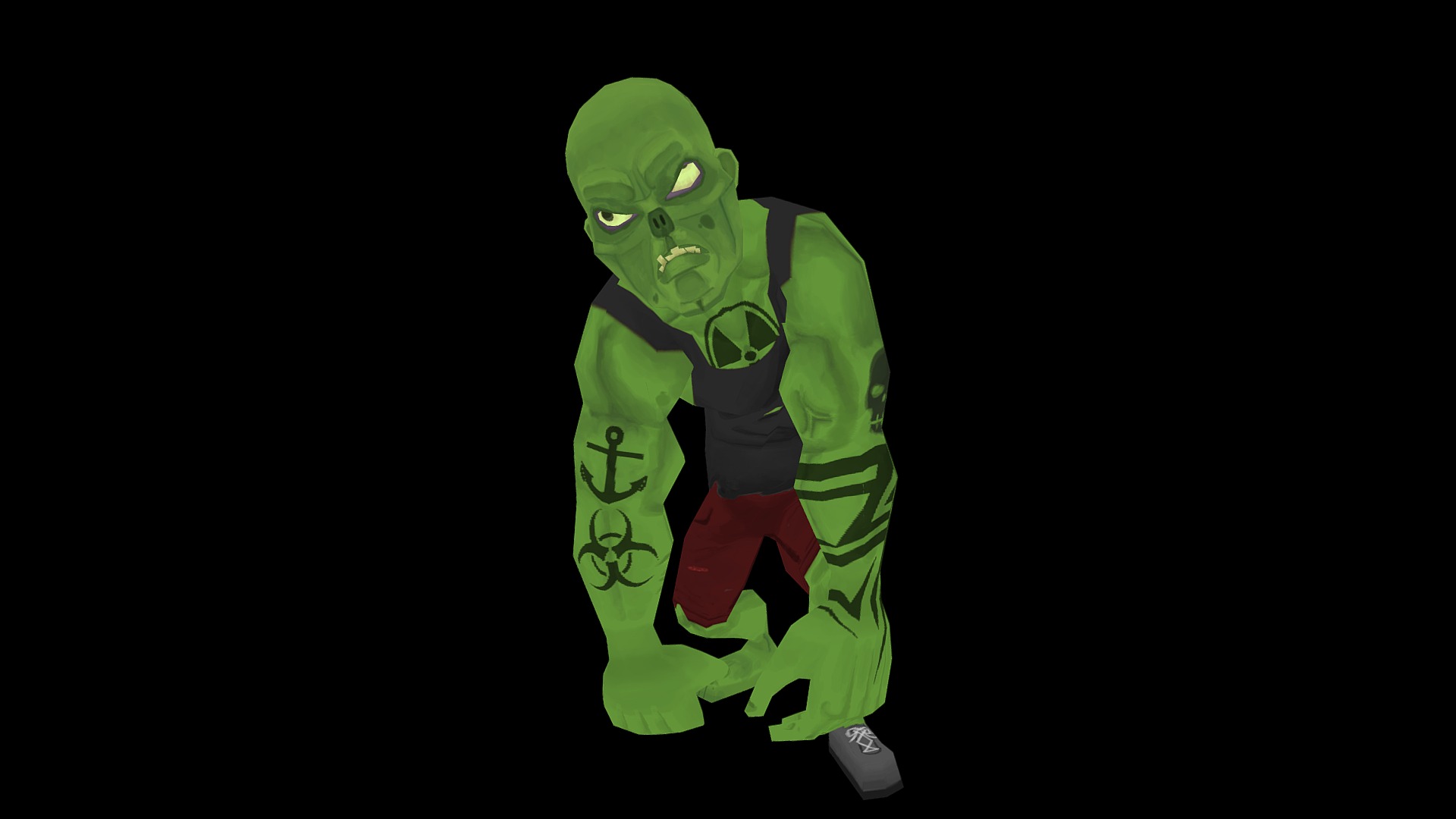 Strong Zombie - Buy Royalty Free 3D model by Lewis Perez (@NS-Studio ...