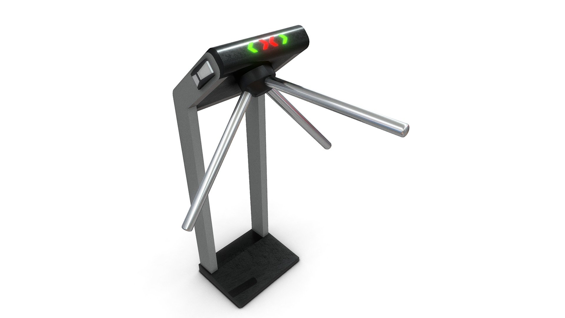 Simple turnstile - Download Free 3D model by ALEKSLUMENE (@LUMENE ...