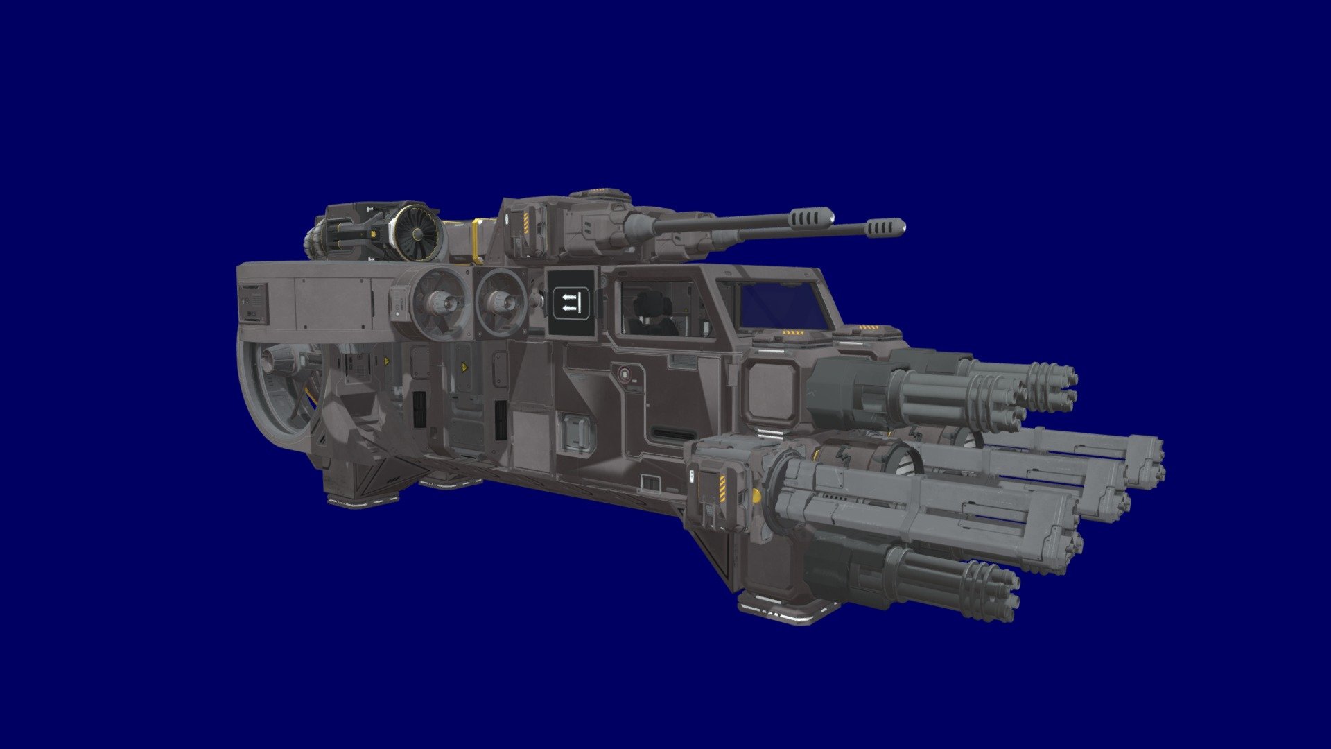 ZPG Carrofighter (Space Engineers) - Download Free 3D model by Elvisin ...