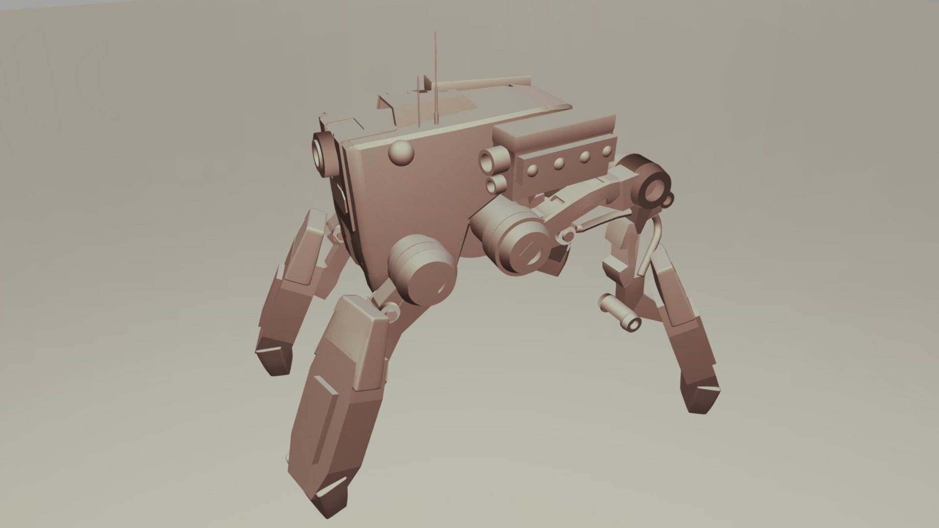 robot_4_legs_toon_copy - 3D model by aldi1hamidi2lbs3 [b0fcdfc] - Sketchfab