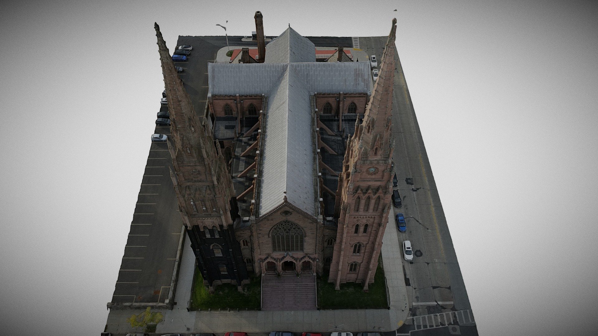 Cathedral of the Immaculate Conception- Alb, NY - 3D model by Tim ...