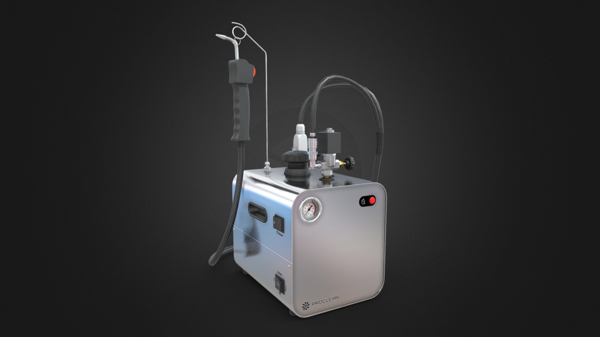 Steam Cleaner - Buy Royalty Free 3D model by ChakkitPP [b101331 ...