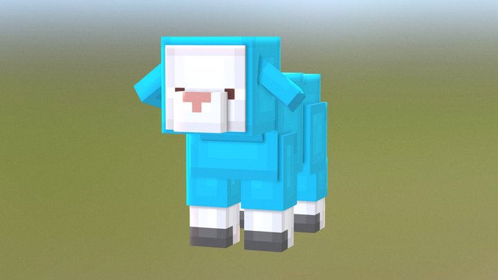 Minecraft-sheep 3D models - Sketchfab