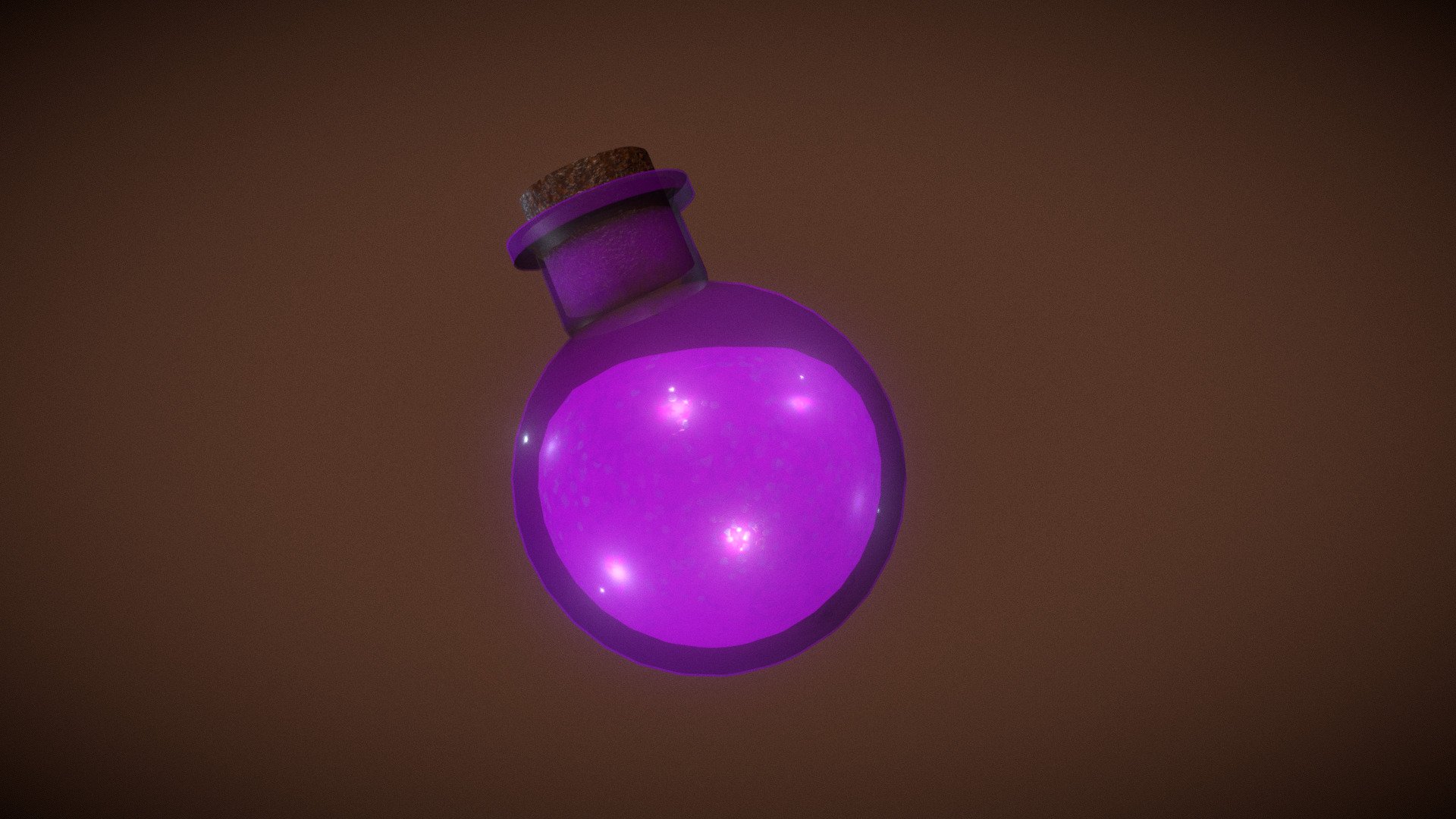 Purple Potion - 3D model by Biekie [b1045bd] - Sketchfab
