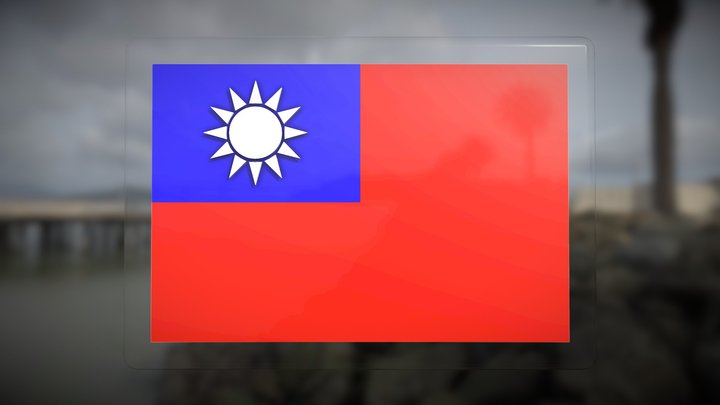 Red-and-blue-flag 3D models - Sketchfab