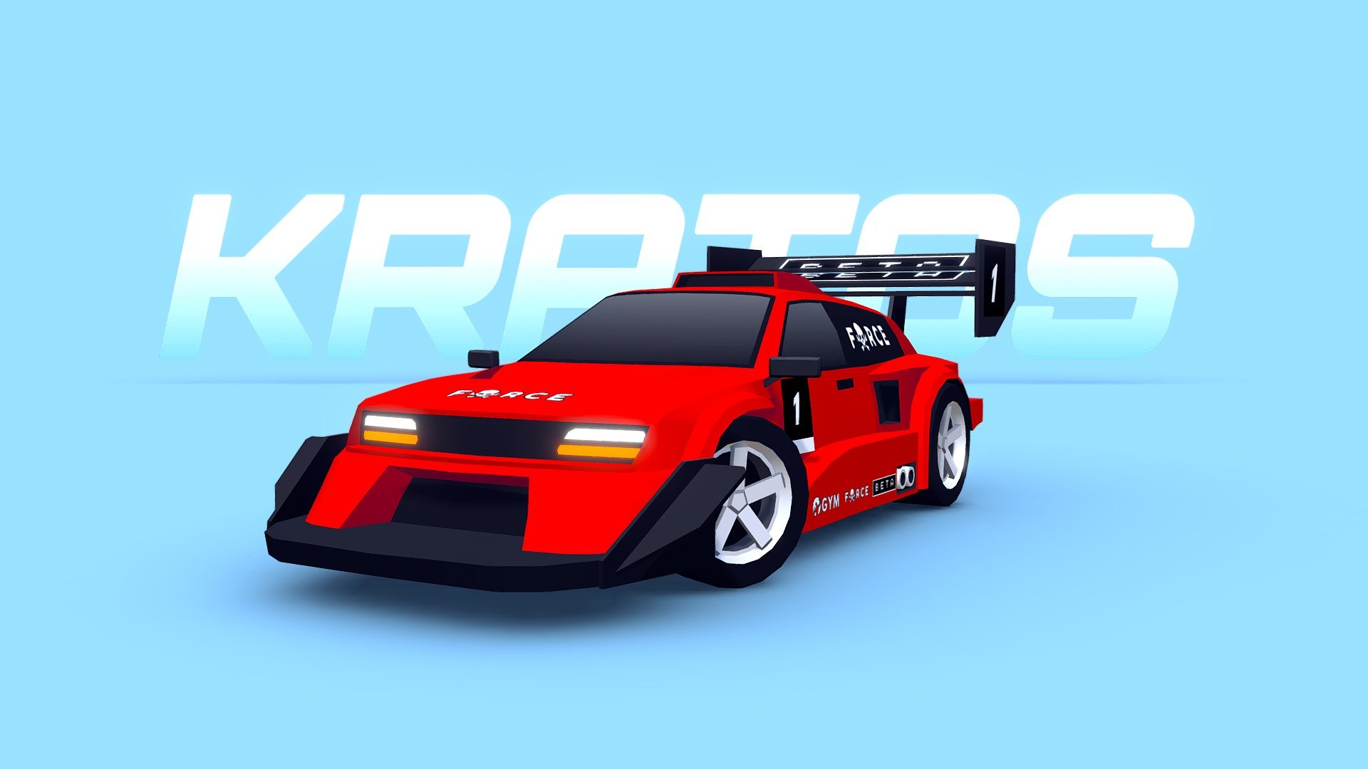 ARCADE: "Kratos" Hill Climb Car - 3D model by Mena (@MenaStudios ...