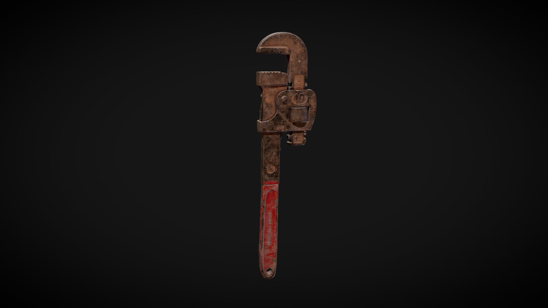 Pipe Wrench - 3D model by nits_sonkar [b105e32] - Sketchfab
