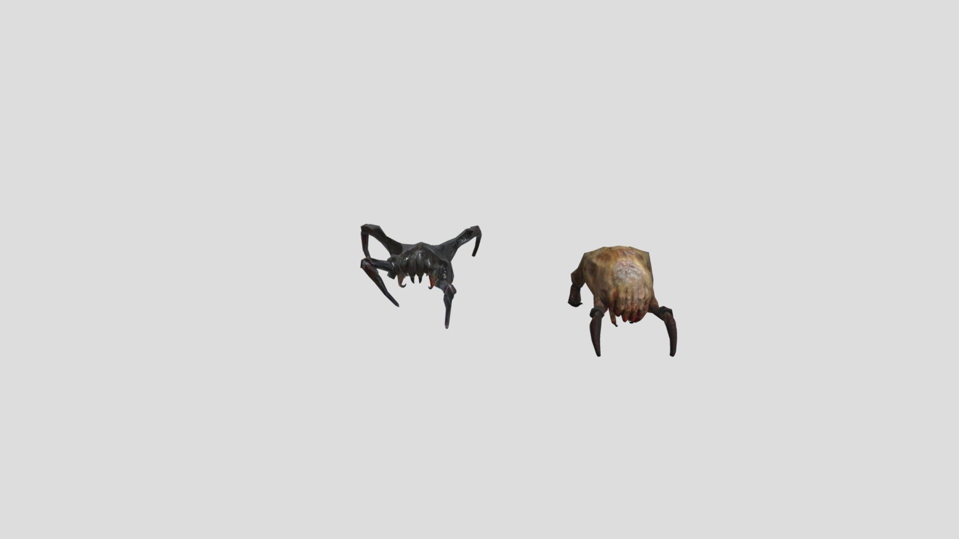 Headcrabs - Download Free 3D model by Clockman (1266shin) (@1266shin ...