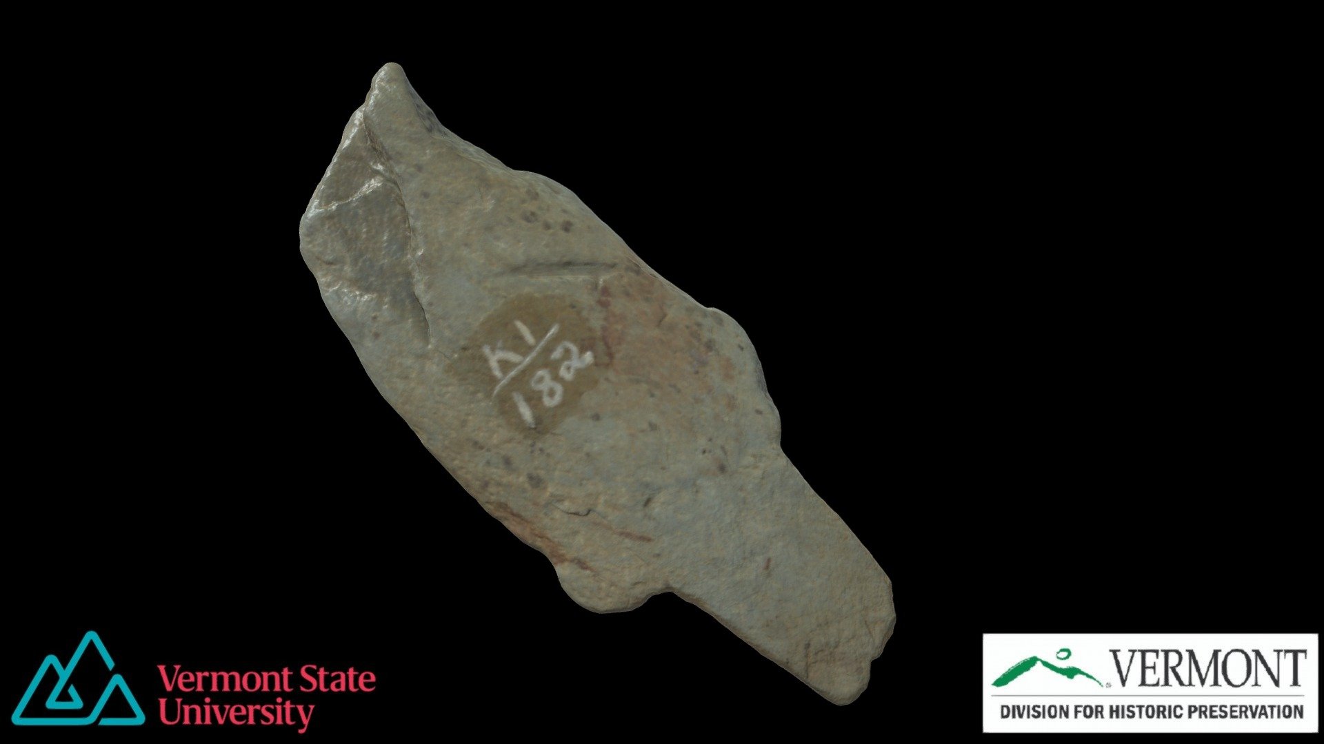 Slate Point from the KI Site (KI 182) - Download Free 3D model by ...