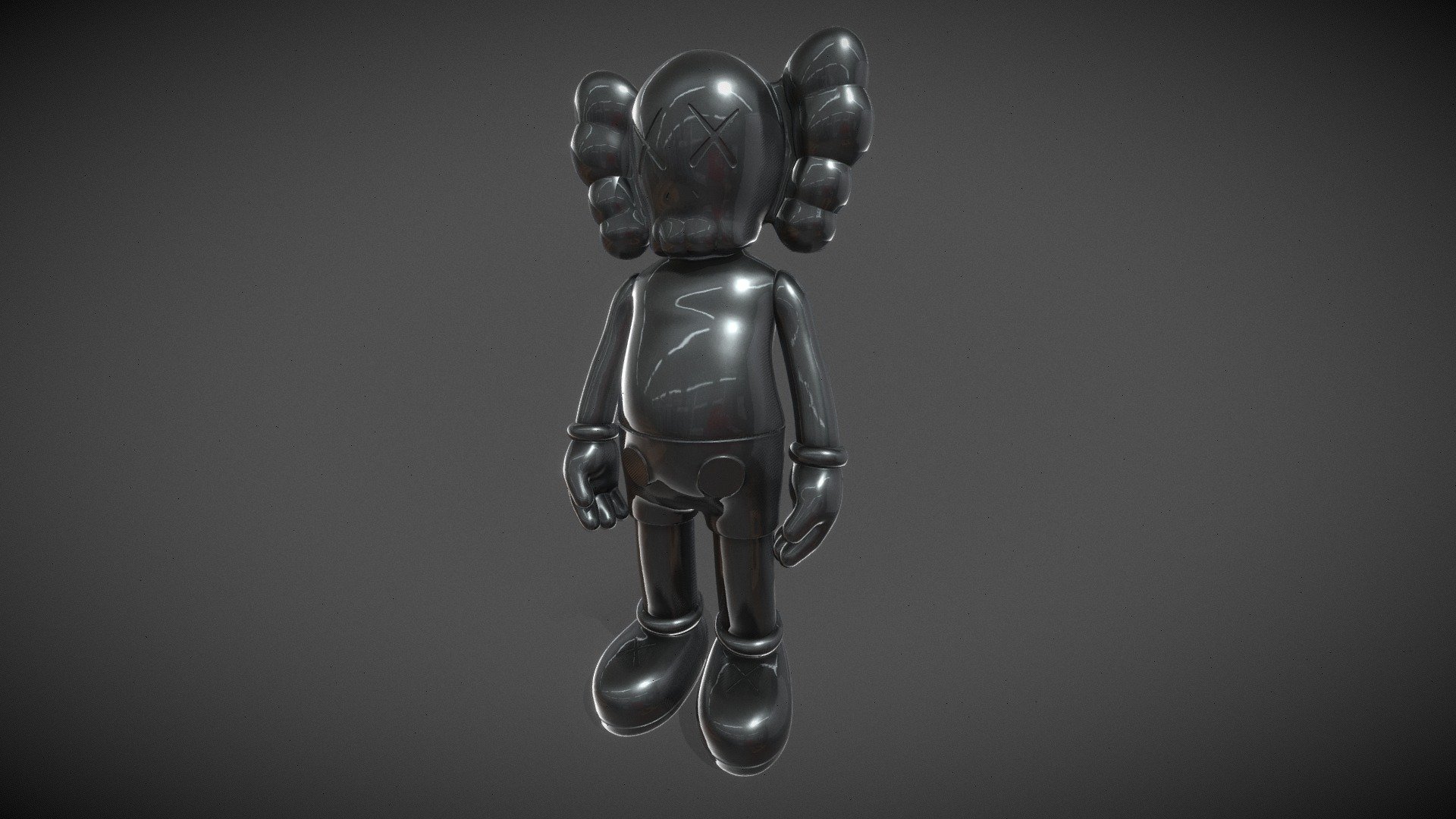 KAWS 3D - 3D model by mshafran1993 [b107a7f] - Sketchfab