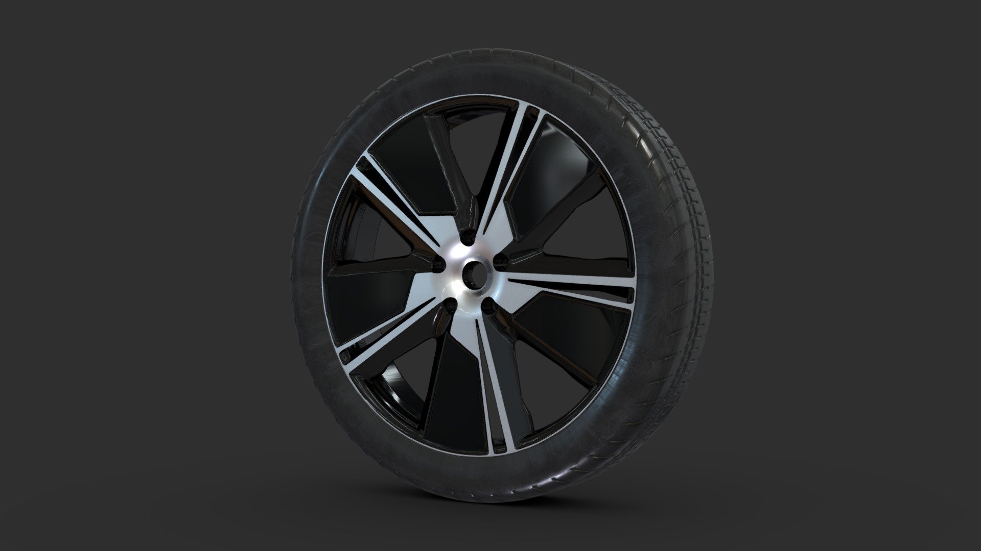 car wheel rim test 7 - 3D model by Geug [b109823] - Sketchfab