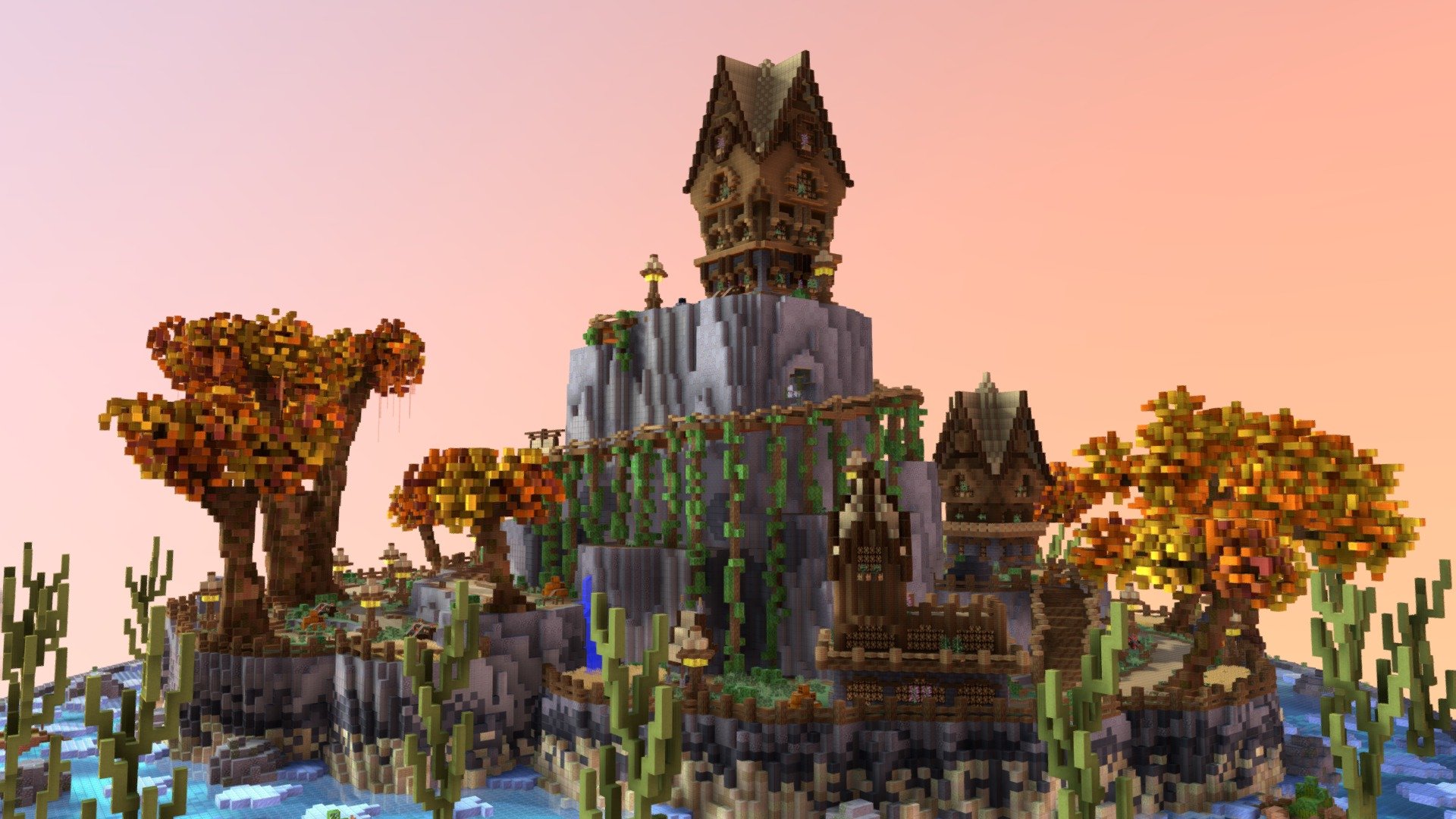 [Spawn] Fantasy Minecraft Spawn - by Varuna - 3D model by VarunaMC ...