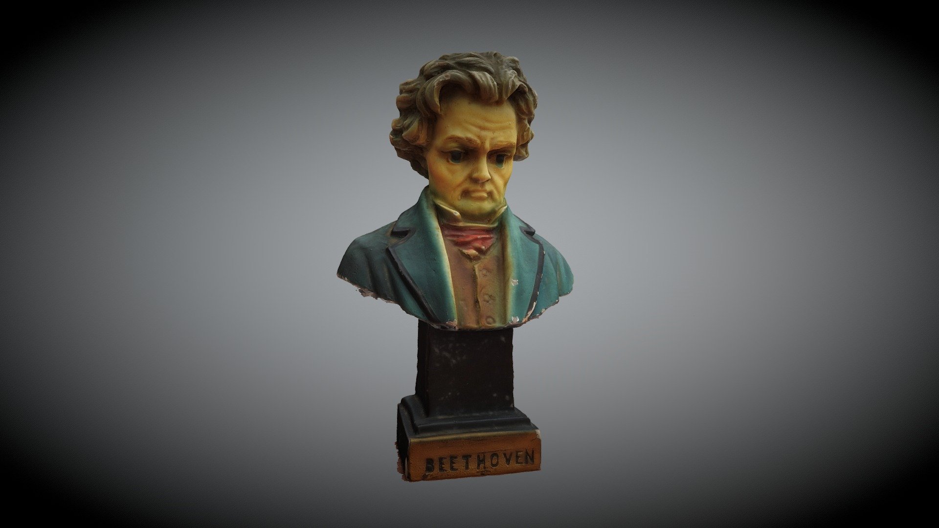 Beethoven Sculpture - 3D model by qpxmedia [b10ae5a] - Sketchfab