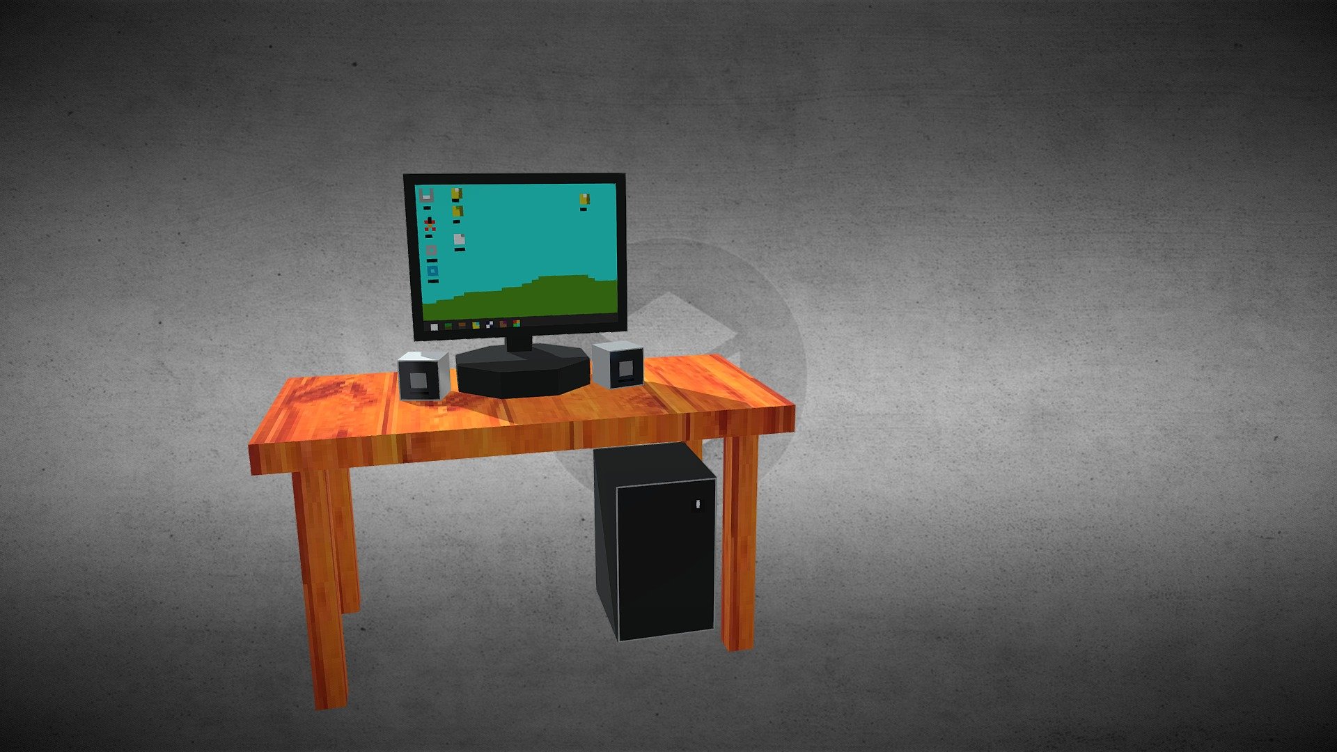 My Computer [Blockbench] - 3D model by 44seconds [b10cb2b] - Sketchfab