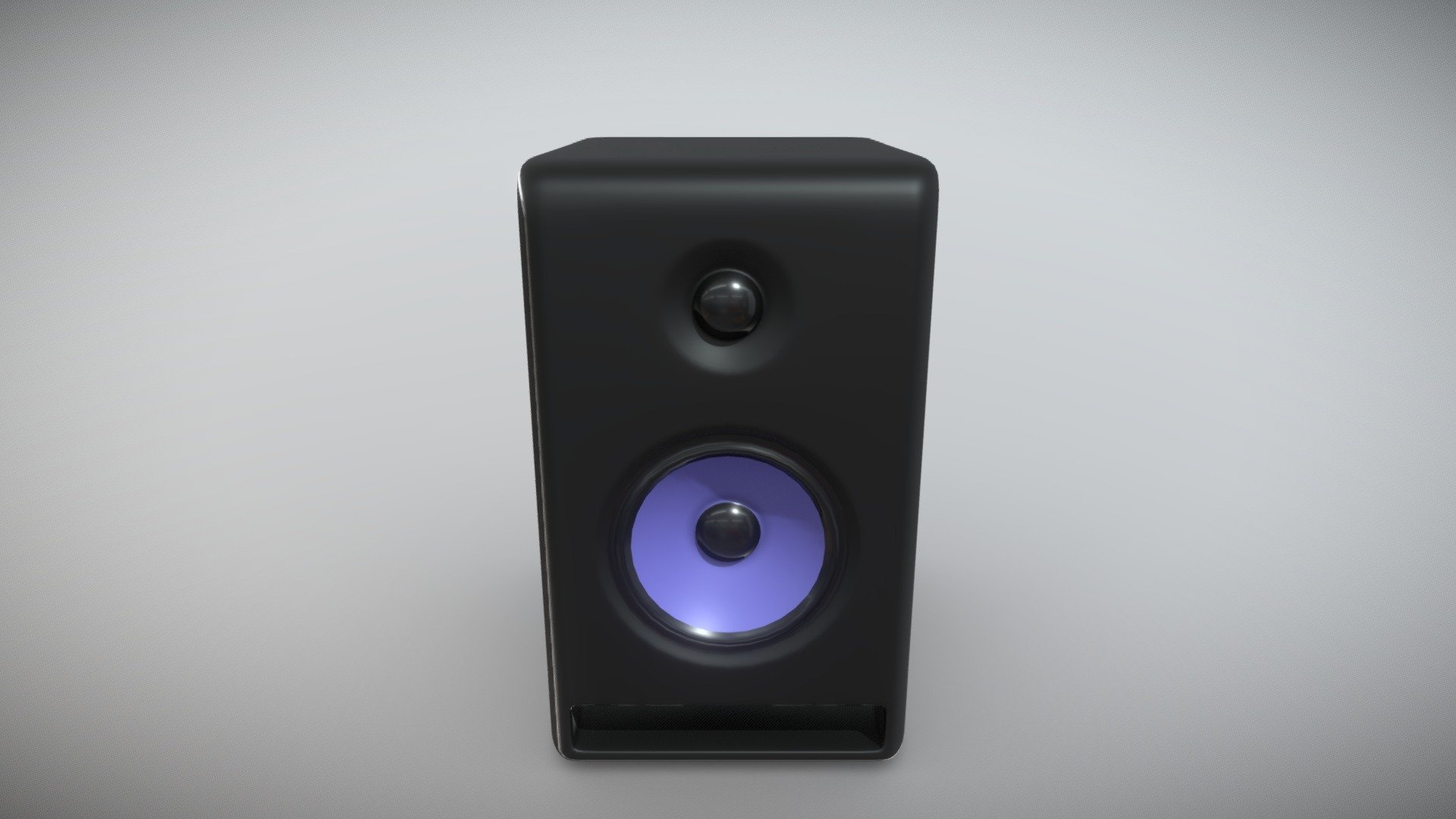 Studio Speaker - Download Free 3D model by Invisible Imaginations ...