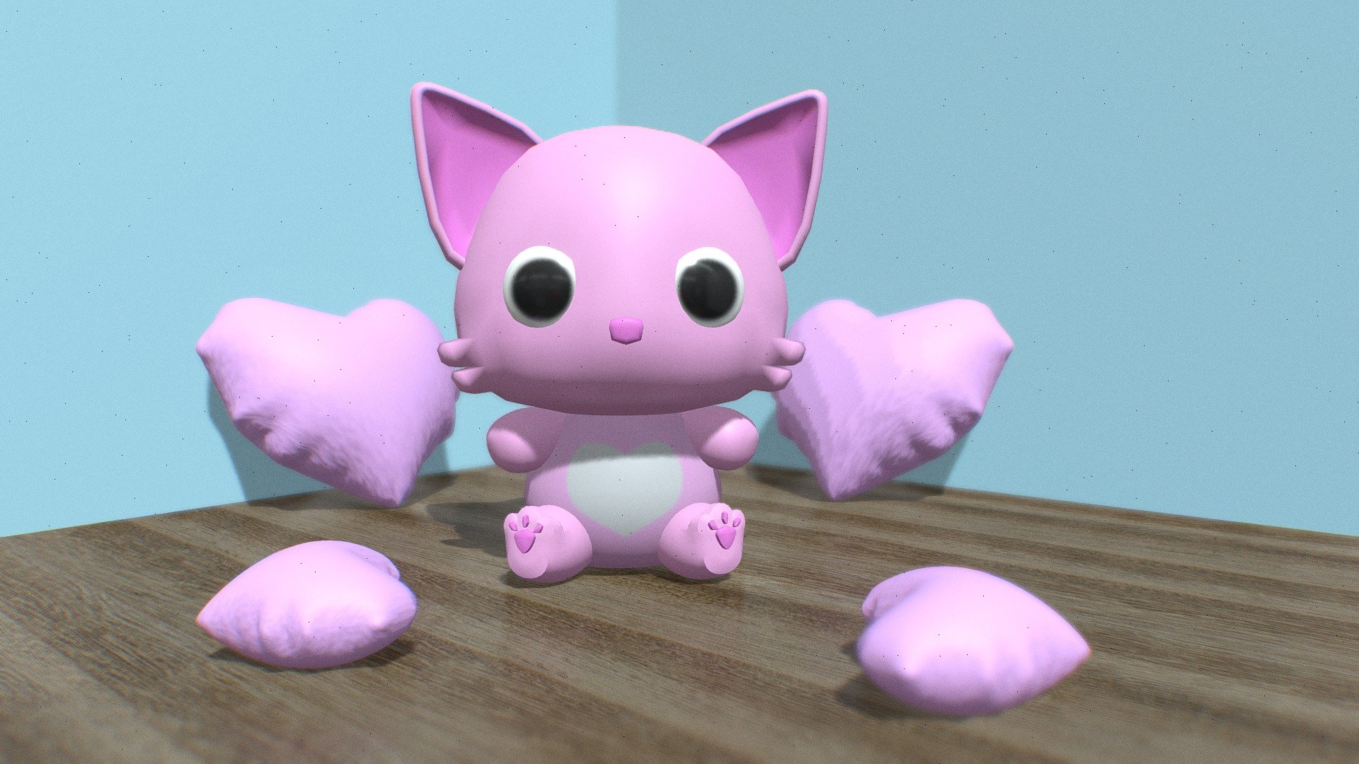 CAT_DOLL - 3D model by aanidi776 [b10f312] - Sketchfab