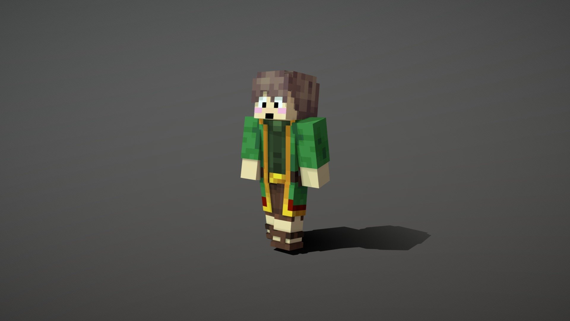 [Minecraft] Me - Download Free 3D model by sedona1029 [b10fa33] - Sketchfab