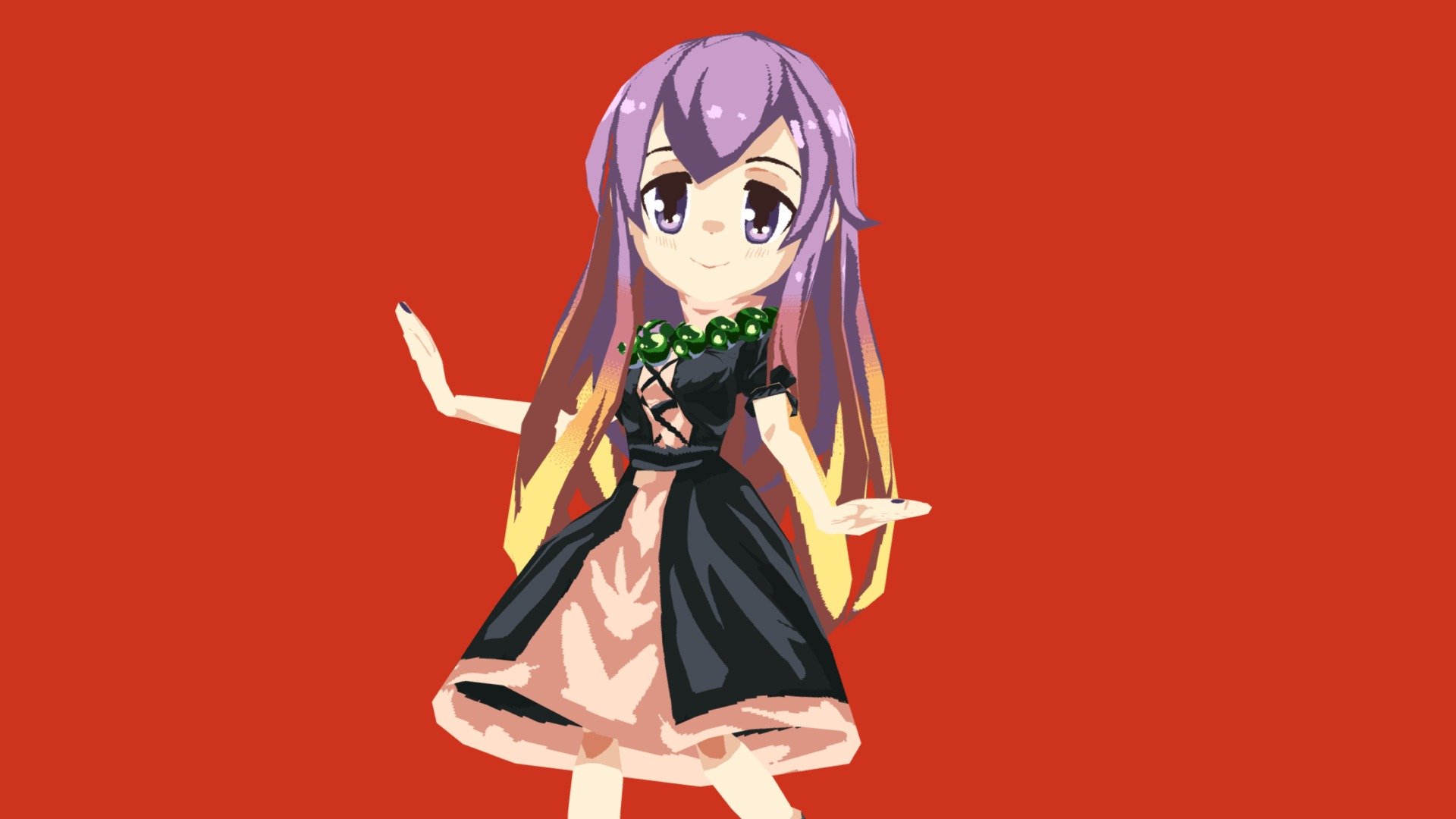 Hijiri Byakuren (touhou project) - Download Free 3D model by chained ...