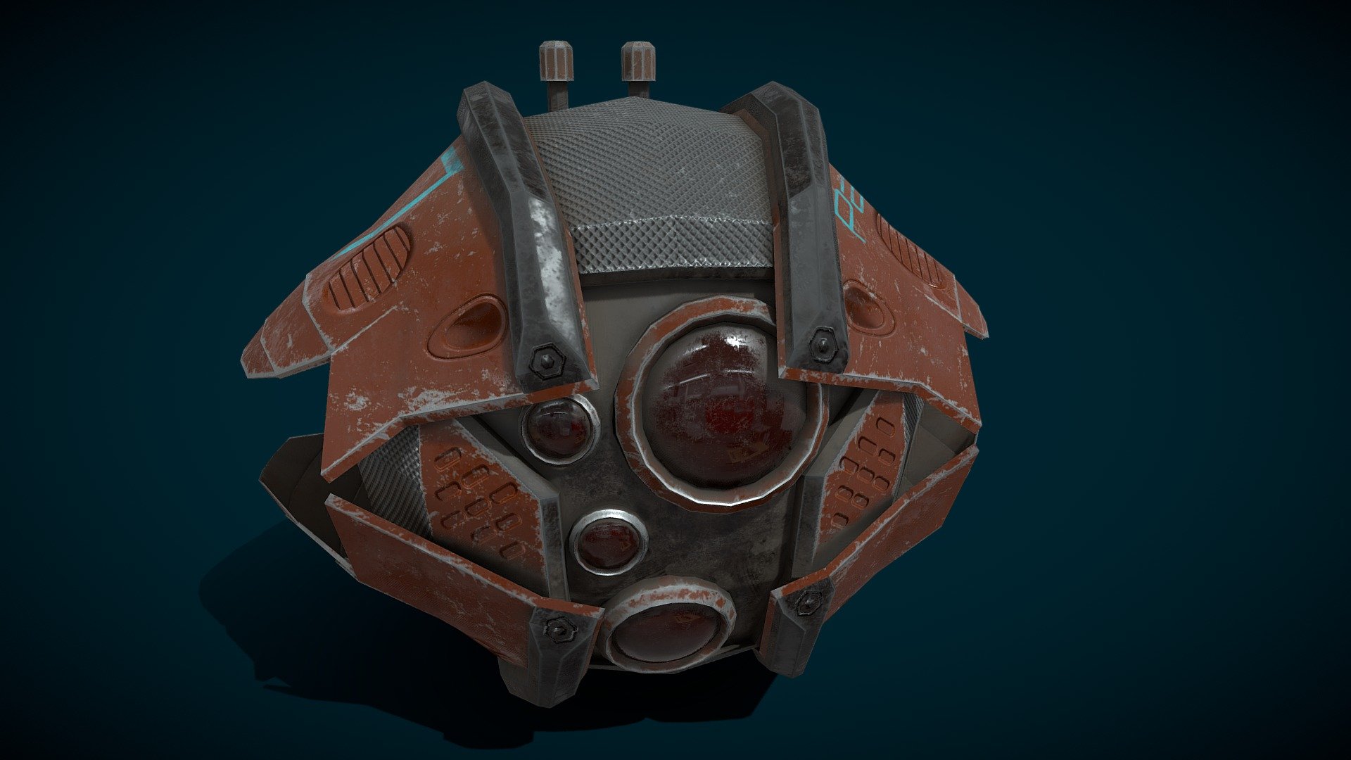 Reconnaissance Drone - 3D model by TridentCorp [b1104bb] - Sketchfab
