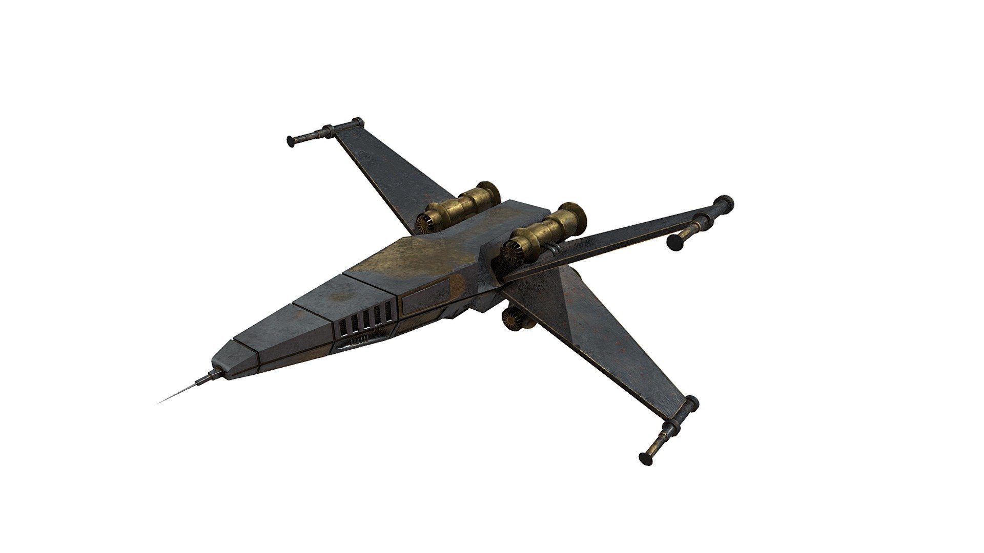X- Wind Star Warss 1 12 - 3D model by mohamedhussien [b110672] - Sketchfab