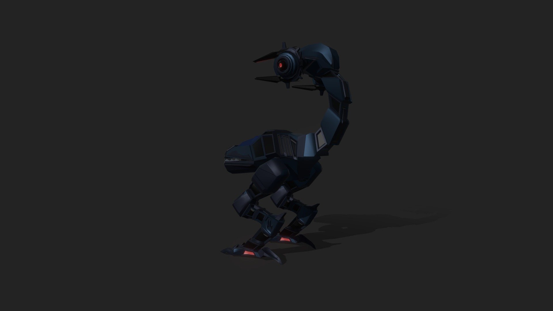 "Mech-Creature" [XYZSchool] Final Draft 3D Model - Download Free 3D ...