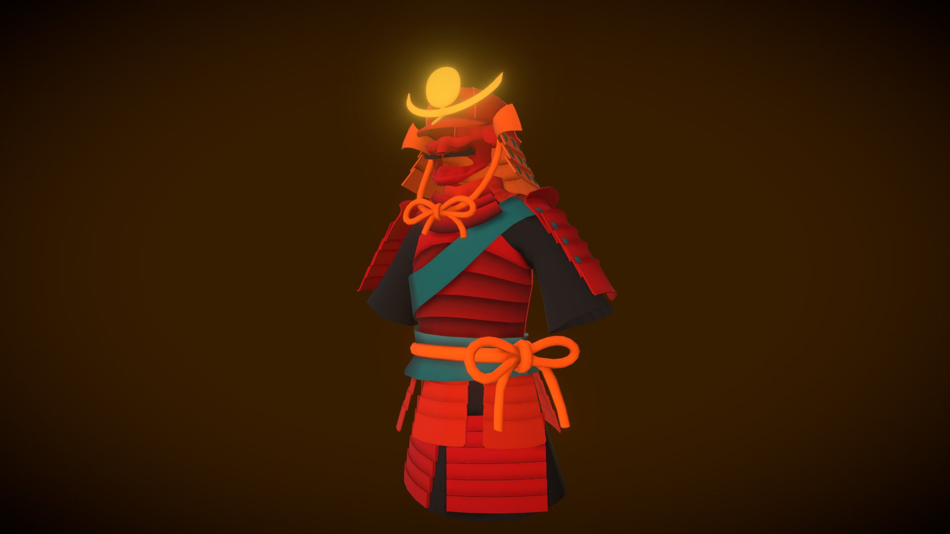 Samurai Armor VertexPaint - Buy Royalty Free 3D model by Joppe Min ...