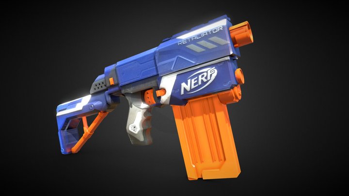 Nerf_blaster 3D models - Sketchfab