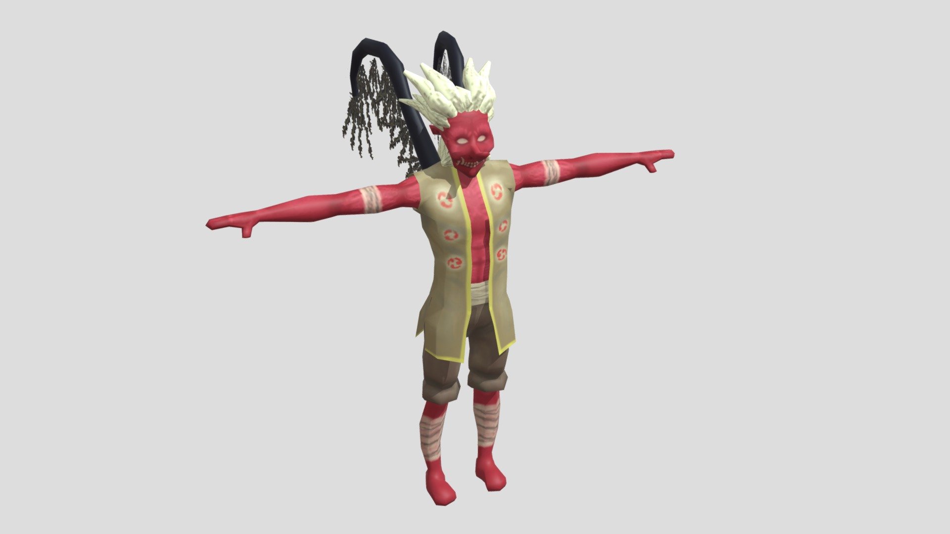 Tengu - Download Free 3D model by Murilo Alves (@Murilo.Alves) [b11a51f ...