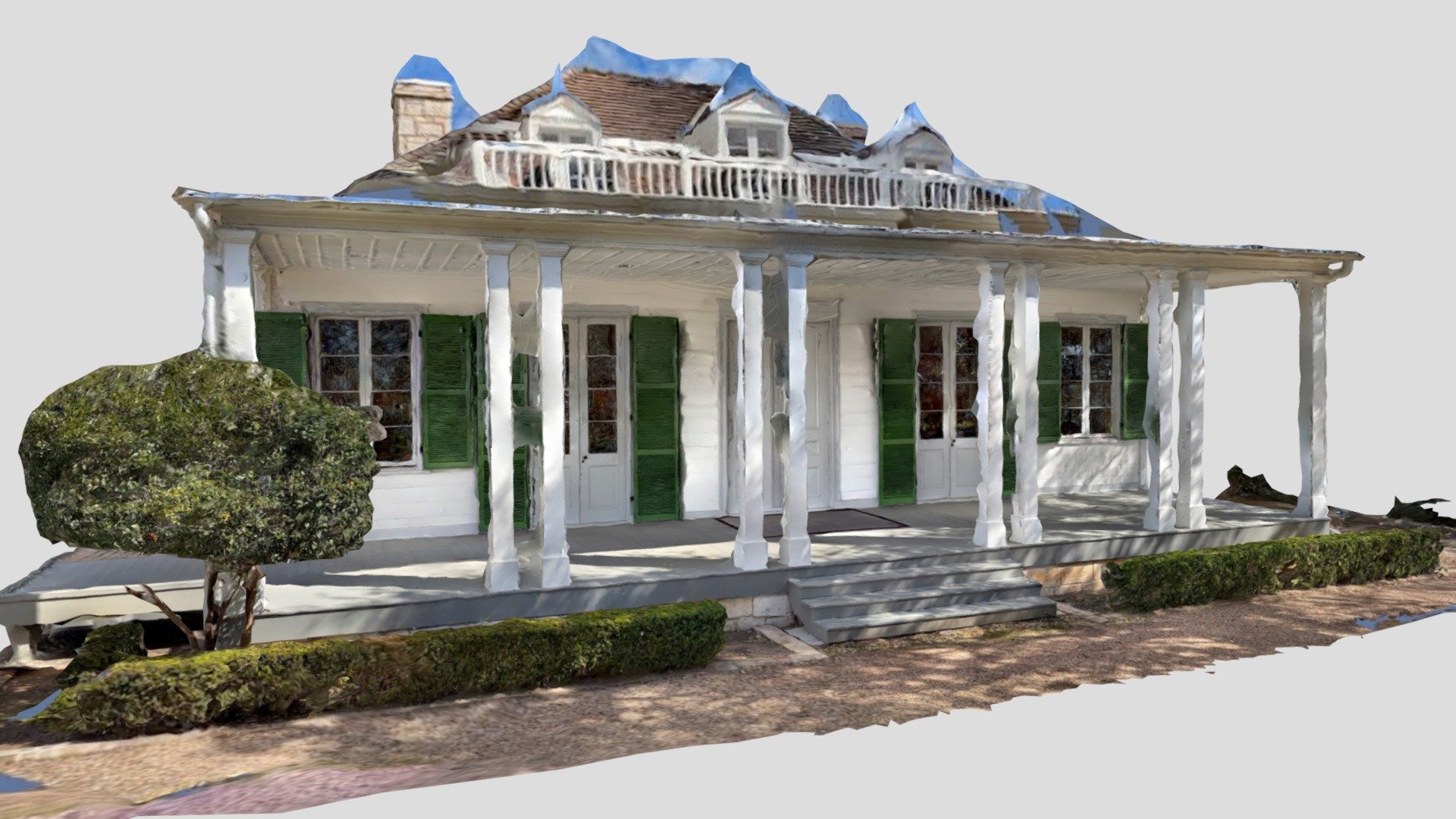 French Legation in Austin, TX - 3D model by PhotoCatch [b11a606 ...