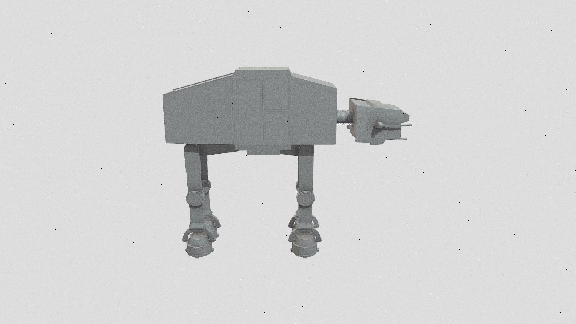 AT-AT(outdated) - Download Free 3D model by minehffd [b11b617] - Sketchfab