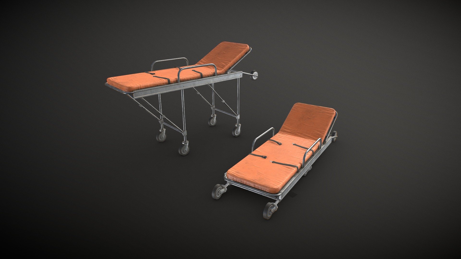 Ambulance Stretcher - Low Poly - Buy Royalty Free 3D model by ...