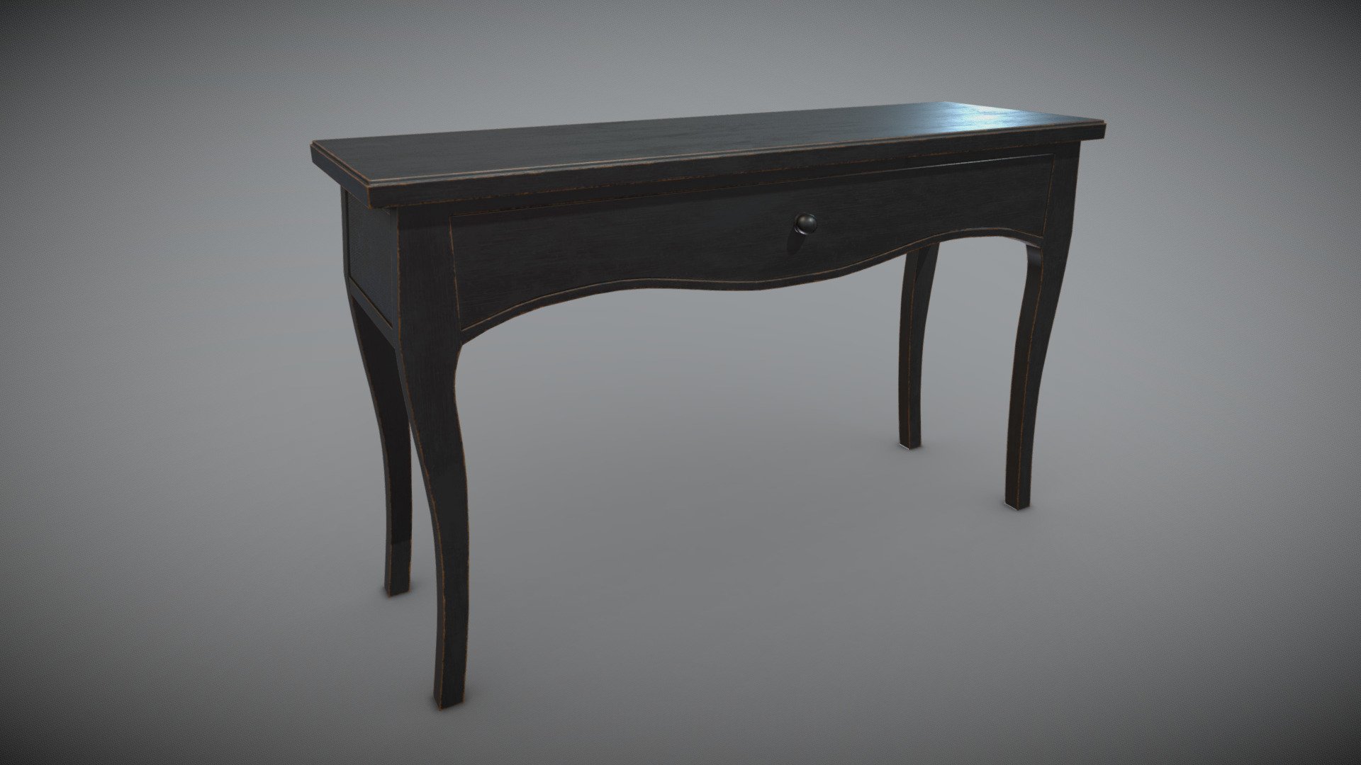Console Table 01 - Buy Royalty Free 3D model by Caxtor [b11fe43 ...