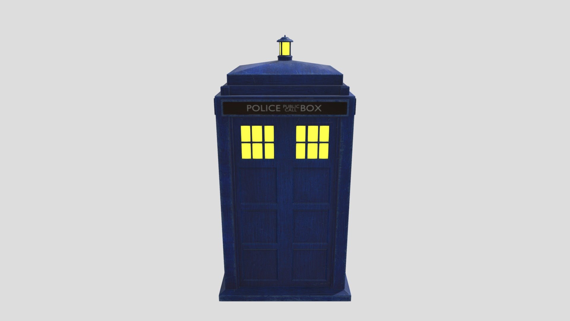 Tardis_LP - 3D model by Trenzalor (@Trinzalor) [b1201d6] - Sketchfab