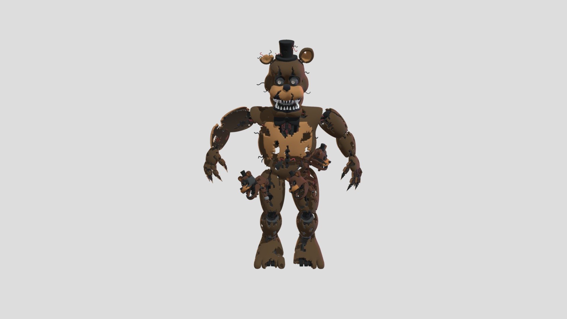 nightmare freddy - Download Free 3D model by dwall8611 [b1206f9 ...